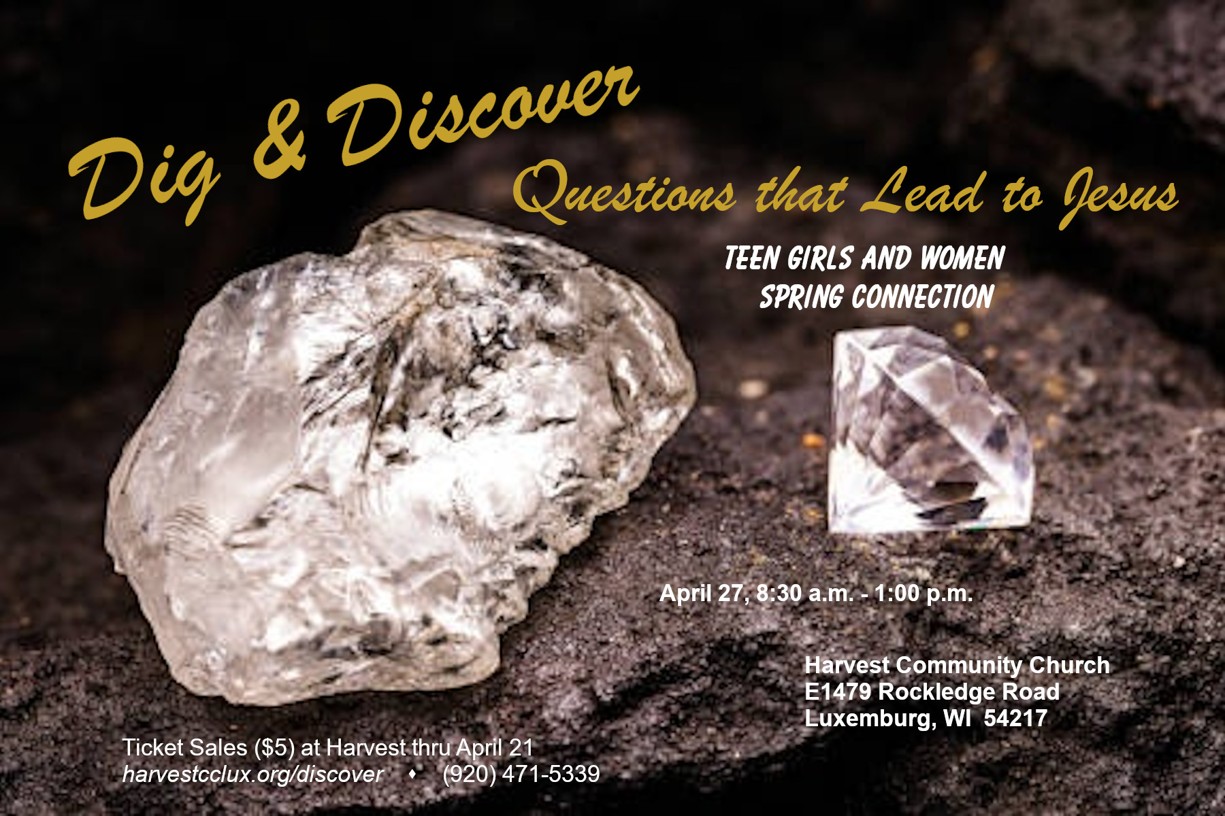 Women’s Dig & Discover – Harvest Community Church of Luxemburg, WI